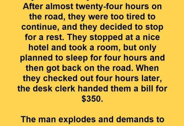 He Tried Charging $350 for a Room… The Guest’s Comeback Is Priceless ...