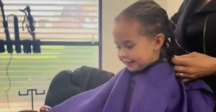 At the age of three, she requested the hairstyle of her dreams. How did ...